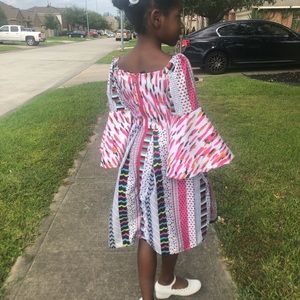 veroex | Dresses | African Ankara Print Girls Dress | Poshmark
